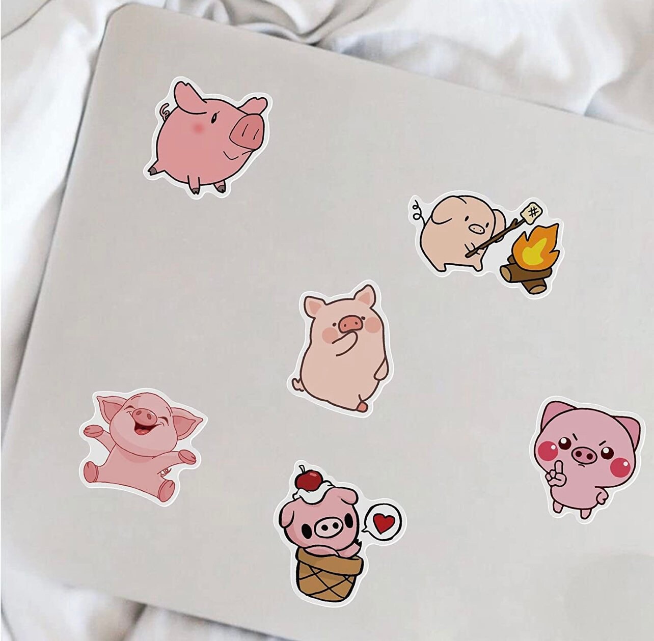 Pig Sticker Pack Stickers for Water Bottles Aesthetic Vinyl - Etsy