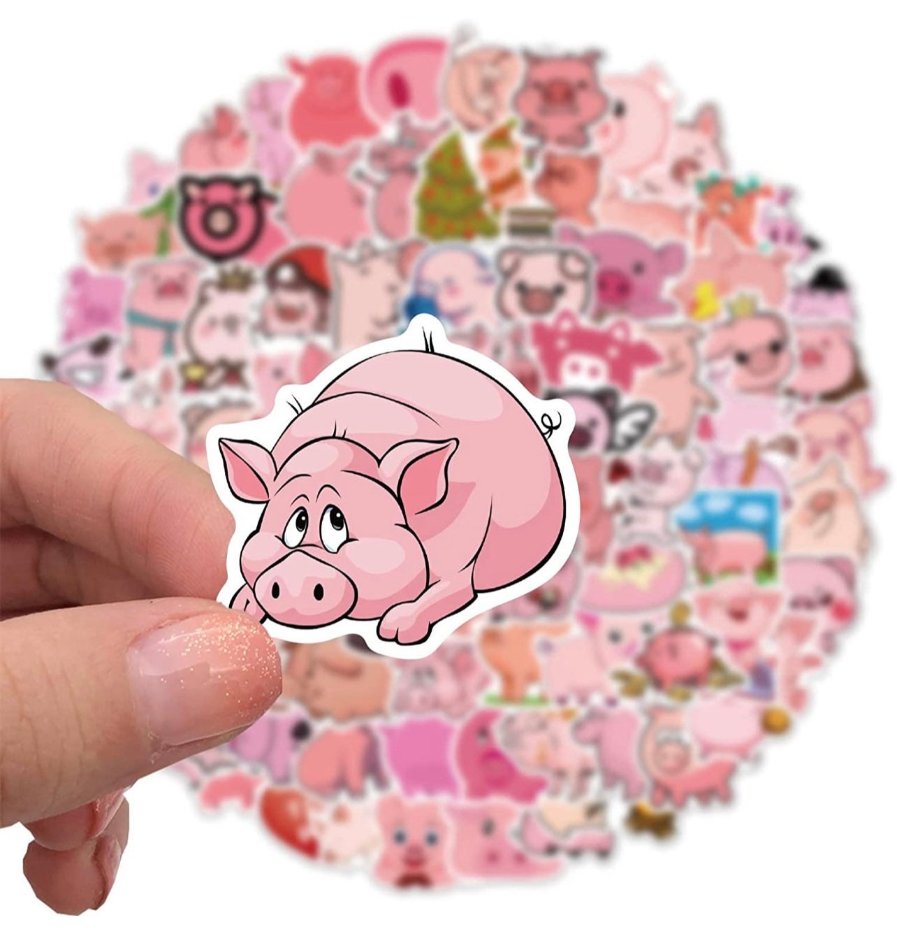 Pig Sticker Pack Stickers for Water Bottles Aesthetic Vinyl - Etsy