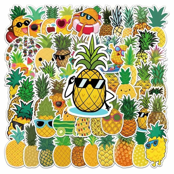 Pineapple Sticker - Etsy