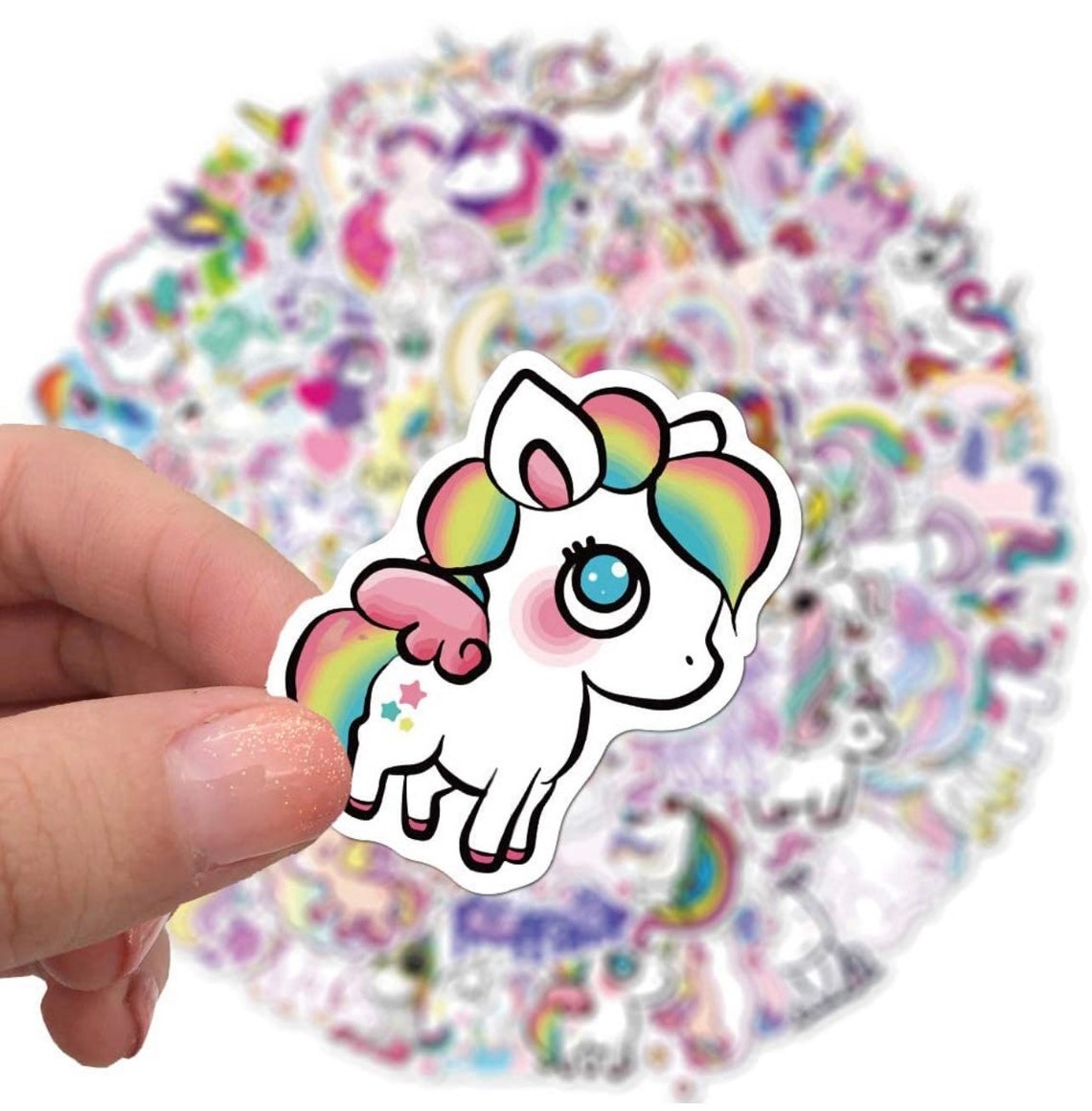 Unicorn Sticker Pack, Cute Stickers, Vinyl Stickers, Decals, Animal ...