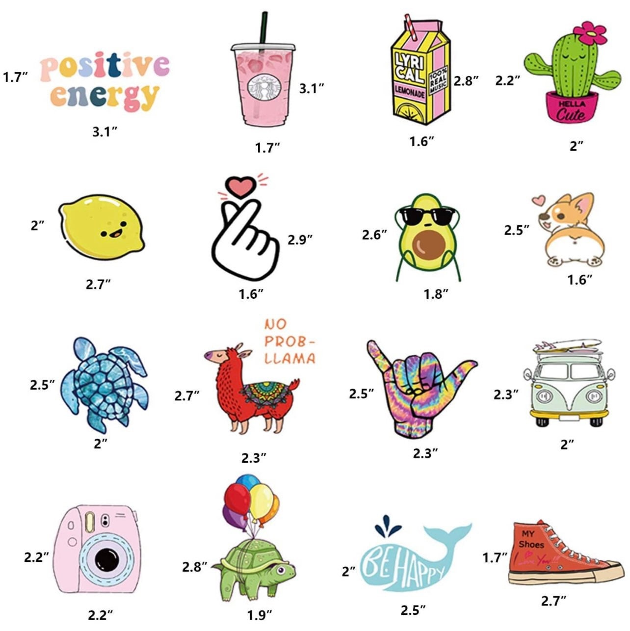 Teen Kids Stickers Cute Stickers Vinyl Stickers Decal Kid - Etsy