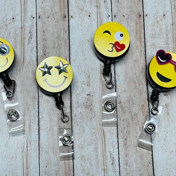Badge Emoji - Etsy