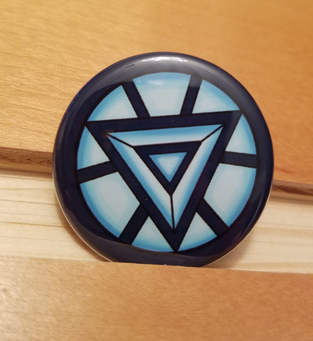 Iron Man Reactor Button - Etsy