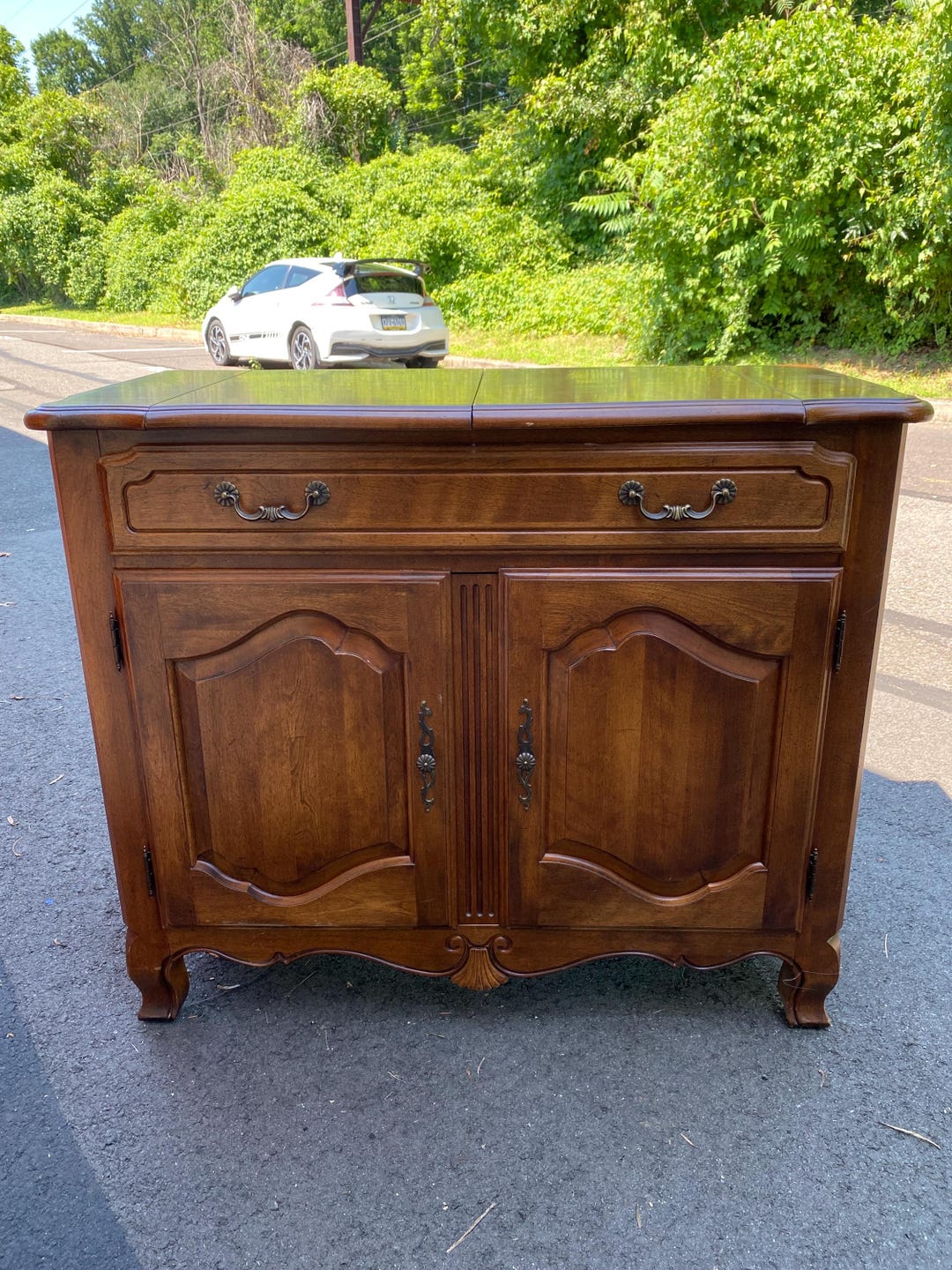 Ethan Allen Sideboard Server Cabinet - Etsy