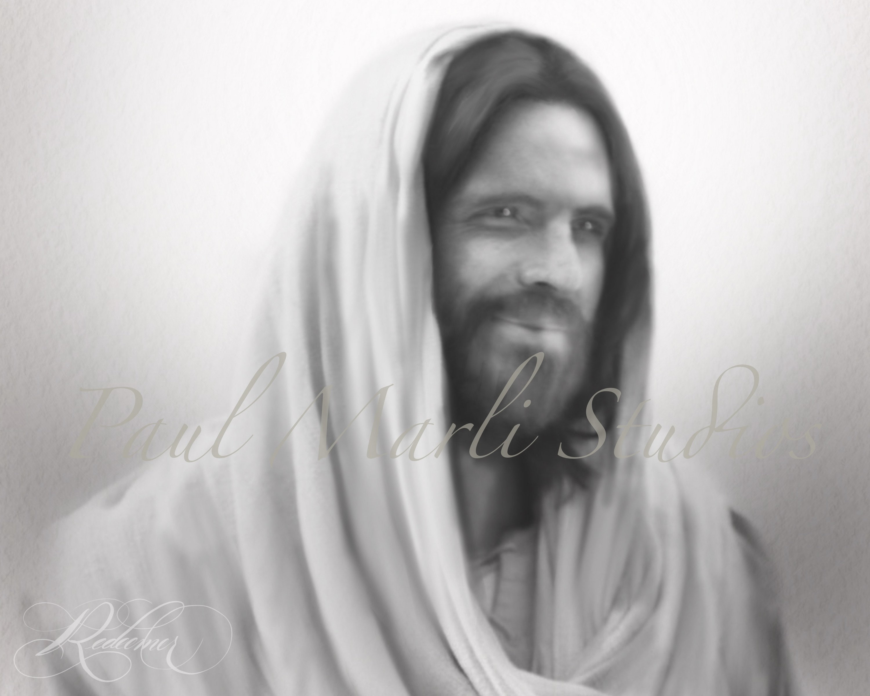 Jesus Christ Black And White Lds