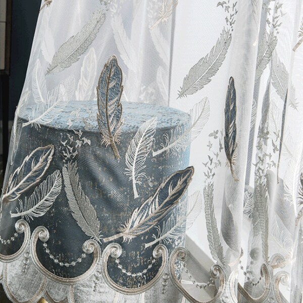 Feather Curtains - Etsy