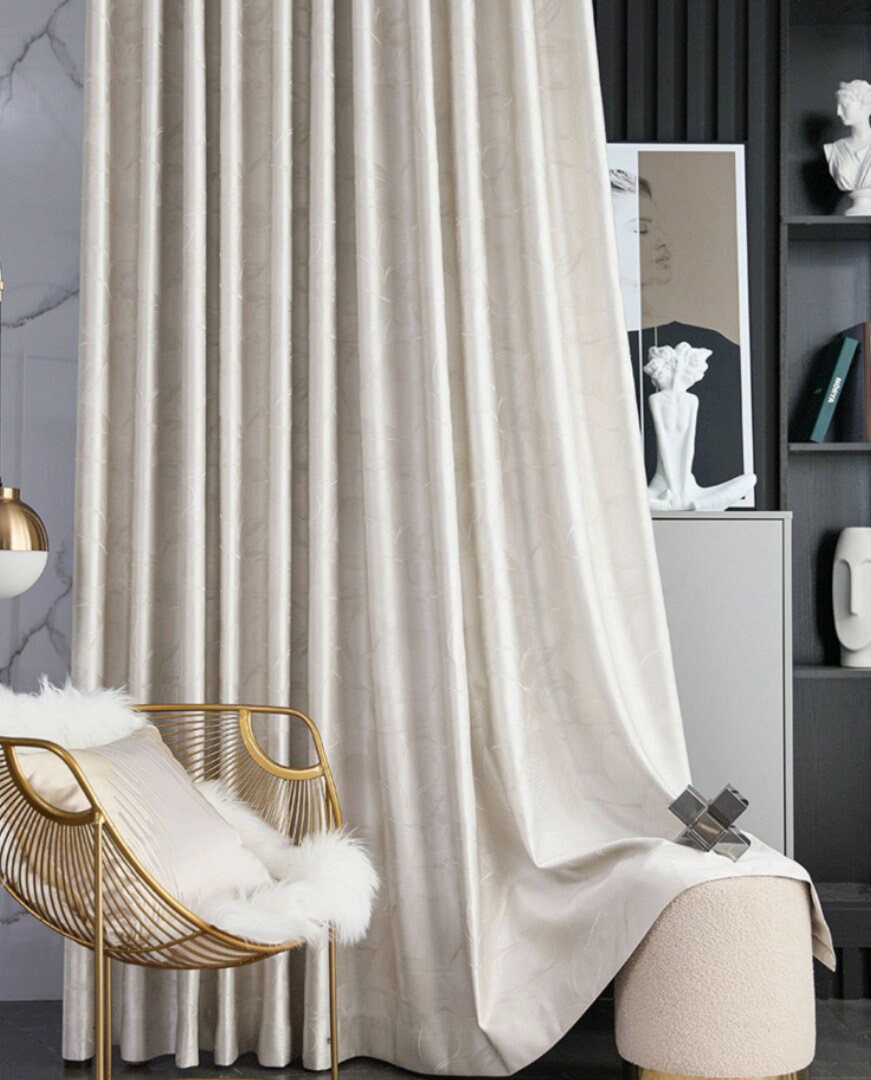 Custom Made Extra Long Length Curtain High Celling Window Premium ...
