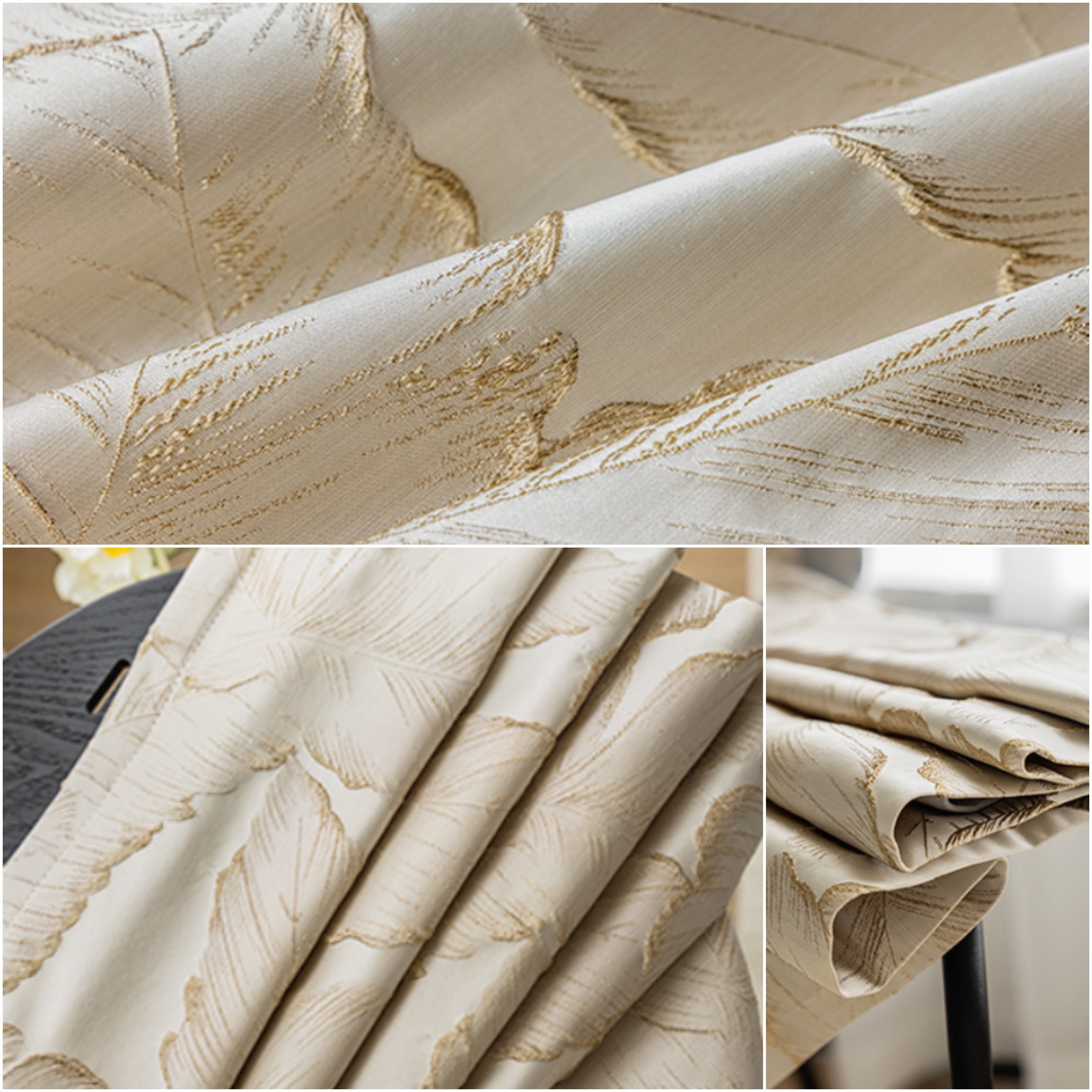 Custom Made Pair of Modern Contemporary Embossed Metallic Gold - Etsy