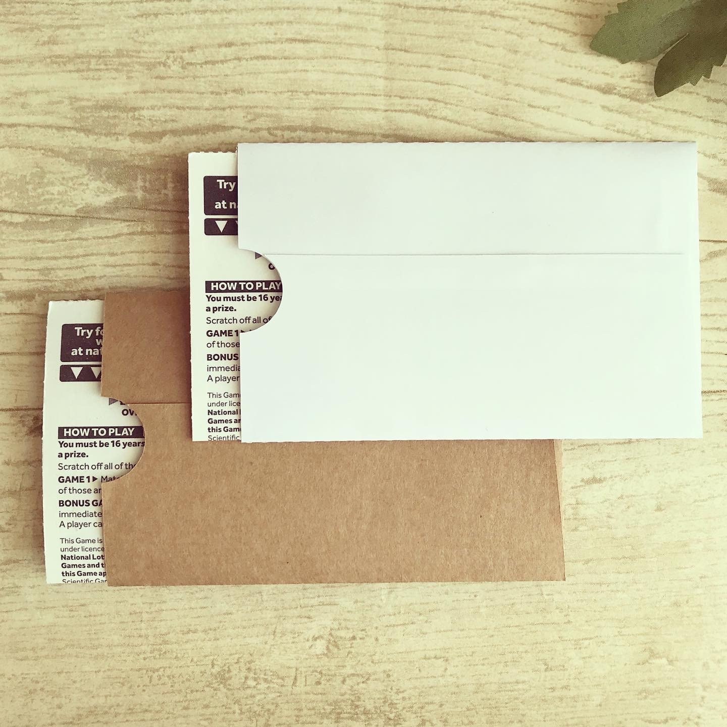 Scratch Card Holder Lottery Ticket Holder Lucky in Love - Etsy UK