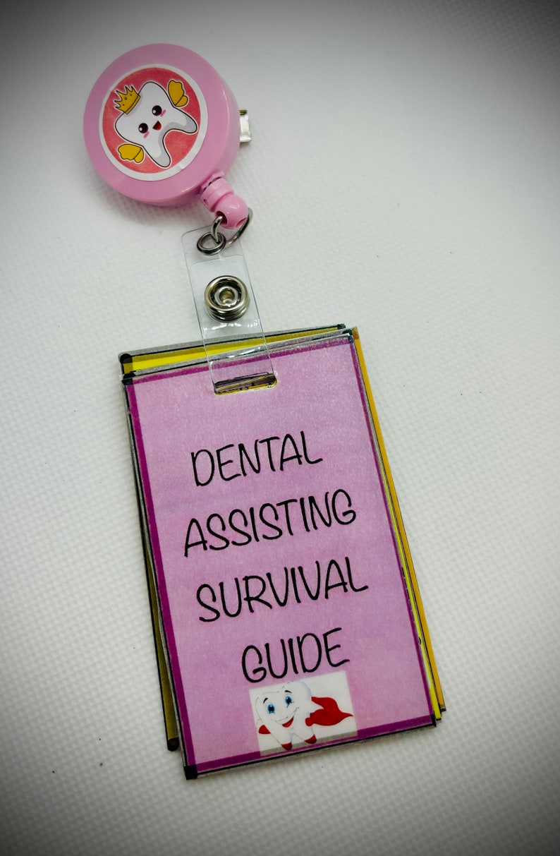 Dental Assisting Reference - Etsy
