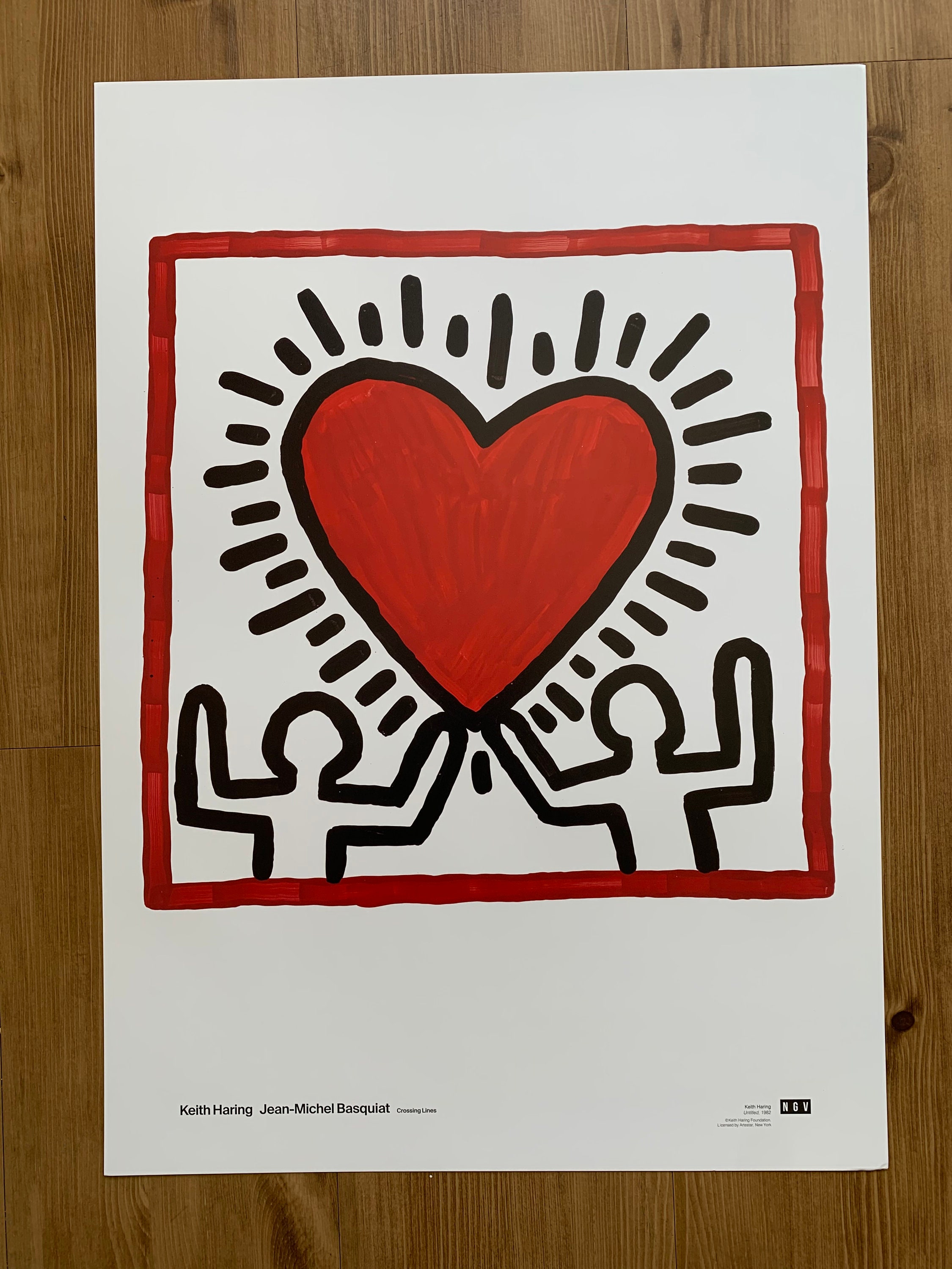 Keith Haring And Basquiat Art