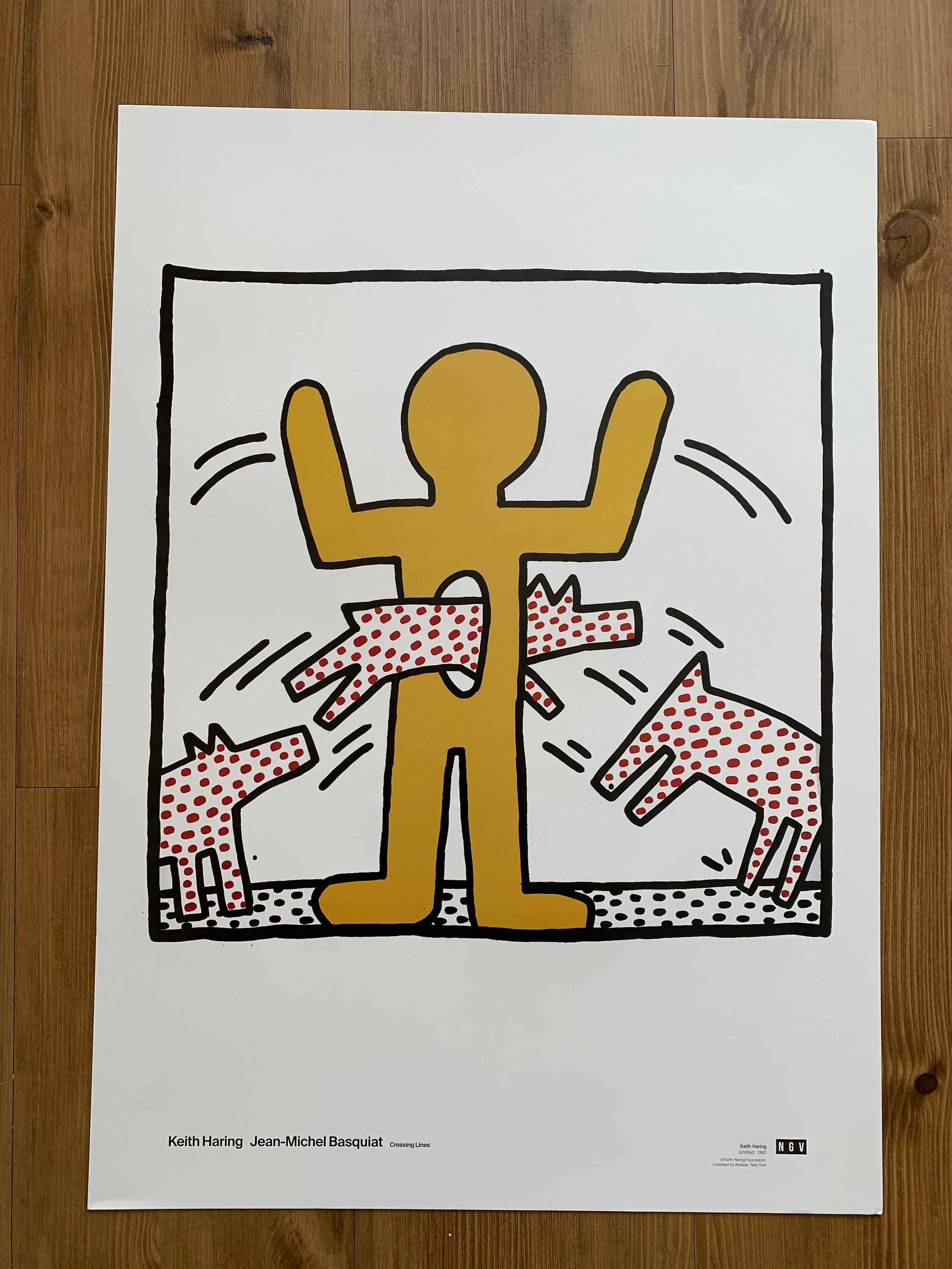 Keith Haring And Basquiat Art