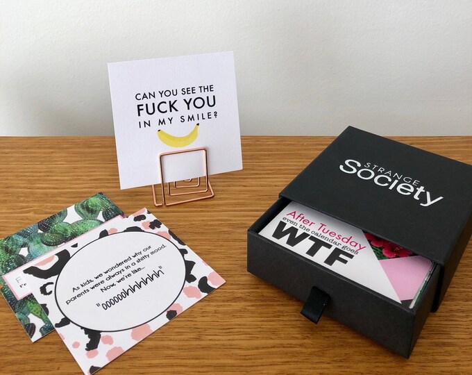 52 Inspiration Cards for Sarcastic People L Affirmation Cards L Have a ...