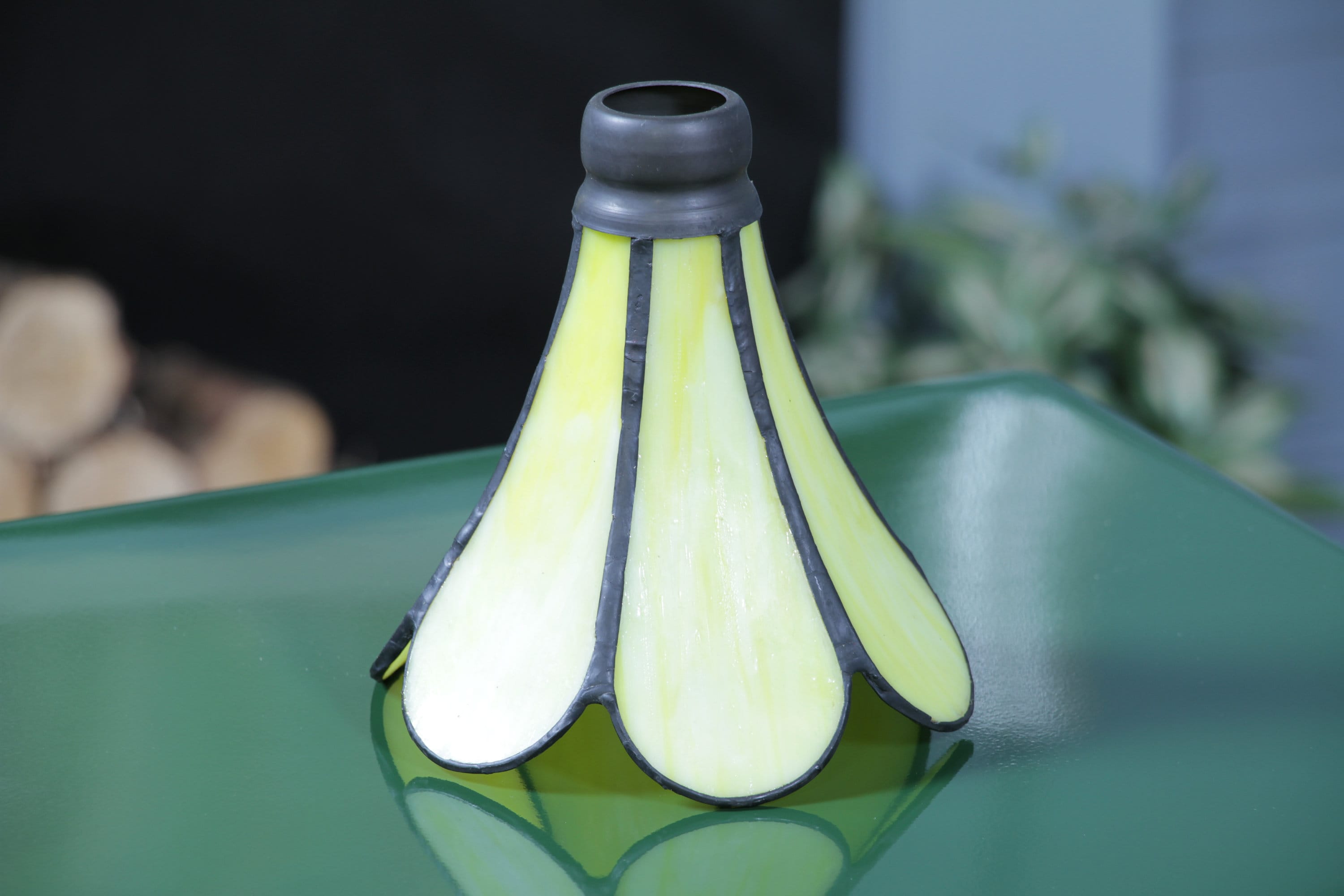 Frosted Glass Lily Lamp Shade