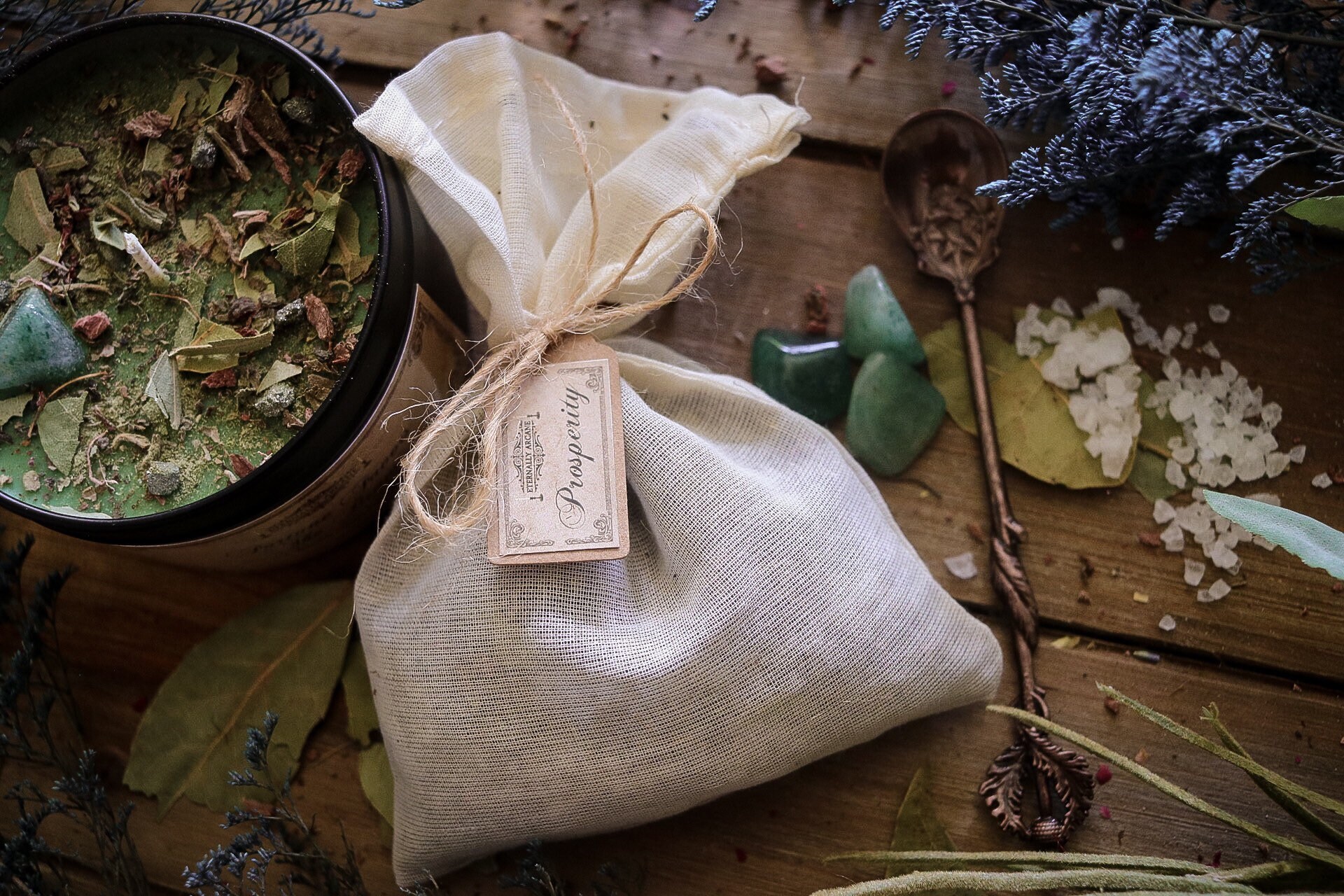 Prosperity Ritual Bath Sachet Tub Tea Ritual Bath Salts | Etsy