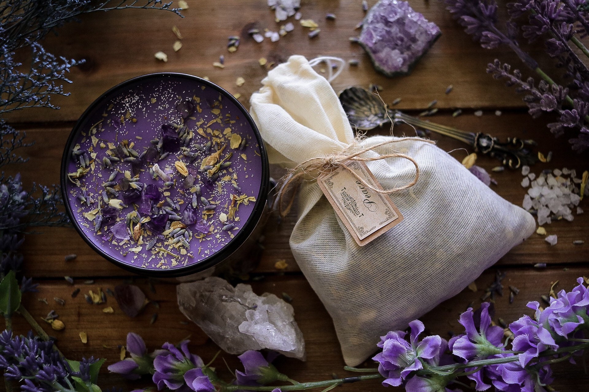 Peace Ritual Bath Sachet Tub Tea Ritual Bath Salts | Etsy