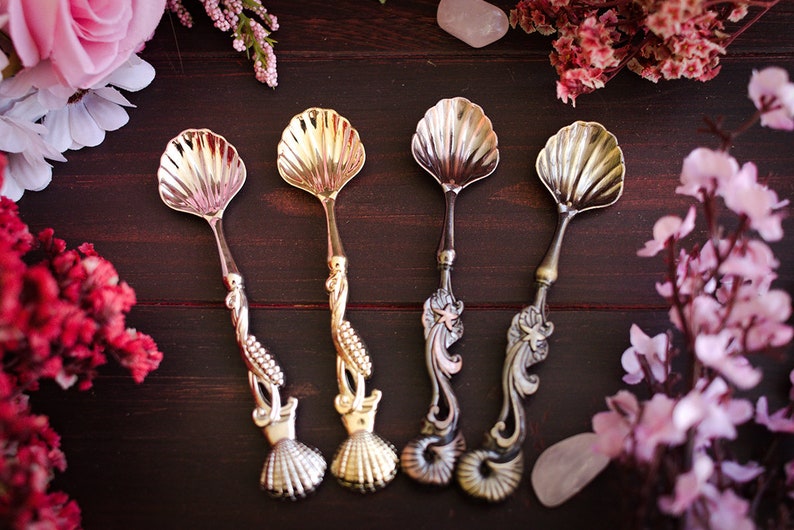 Aphrodite Spoon Birth of Venus Altar Spoon Victorian | Etsy