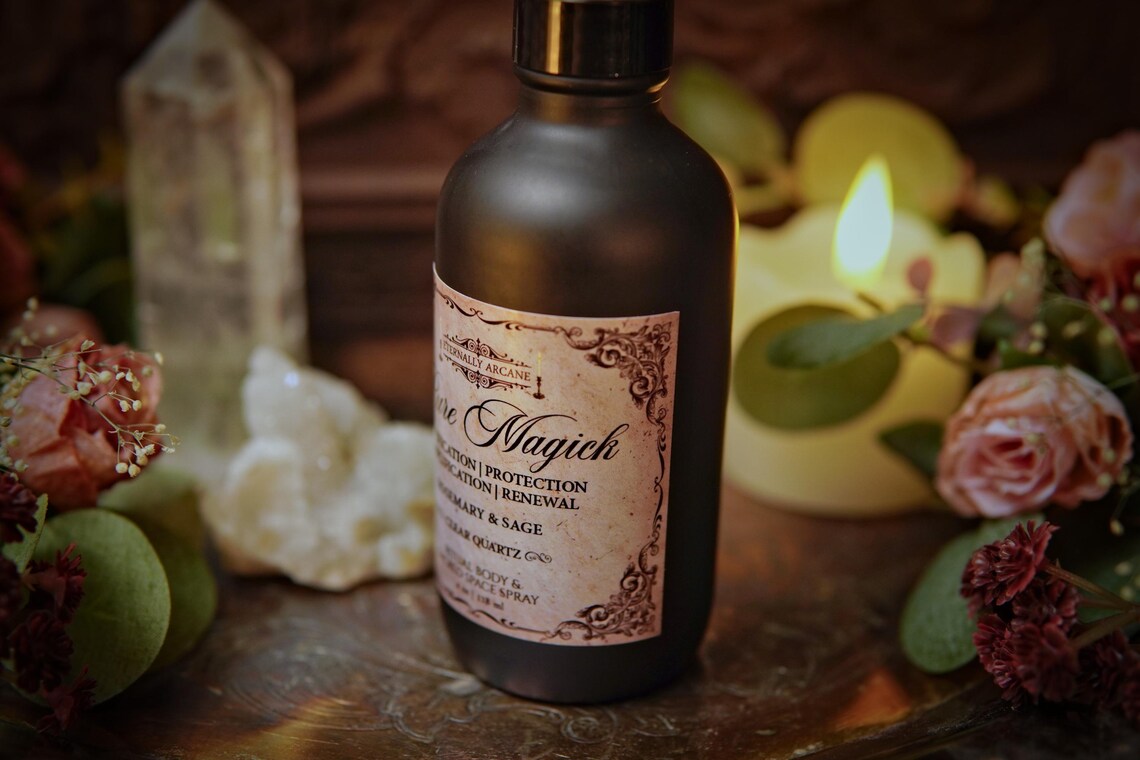 Pure Magick™ Purification Crystal Mist | Witchcraft Spray | Sacred ...