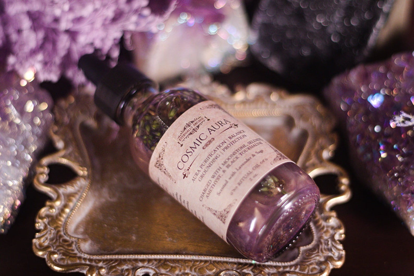 Cosmic Aura™ Cosmic Beauty Ritual Oil Luxury Body Oil | Etsy