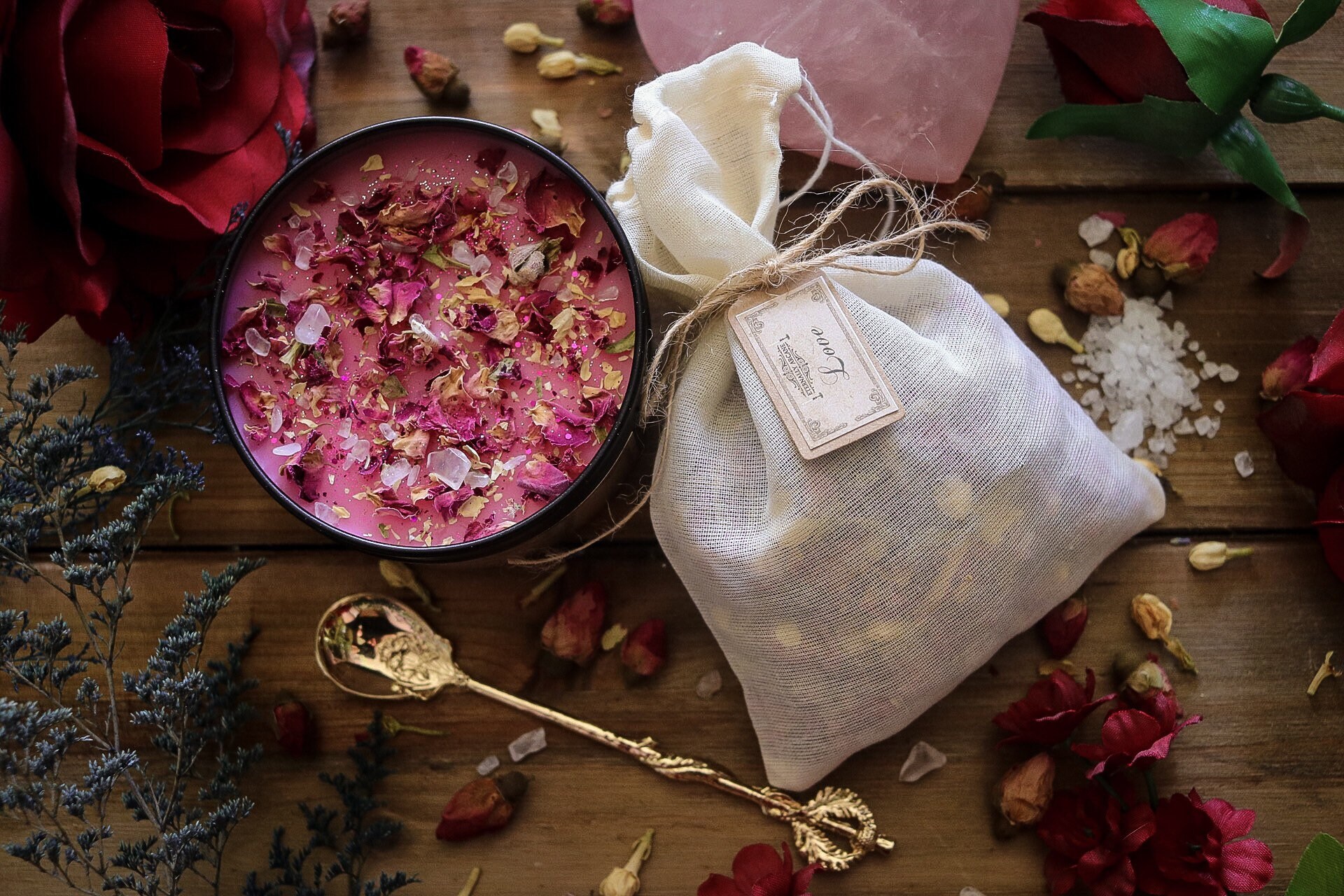 Love Ritual Bath Sachet Tub Tea Ritual Bath Salts Bath | Etsy