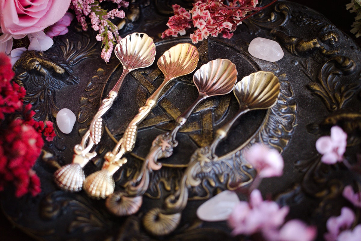 Aphrodite Spoon Birth of Venus Altar Spoon Victorian | Etsy