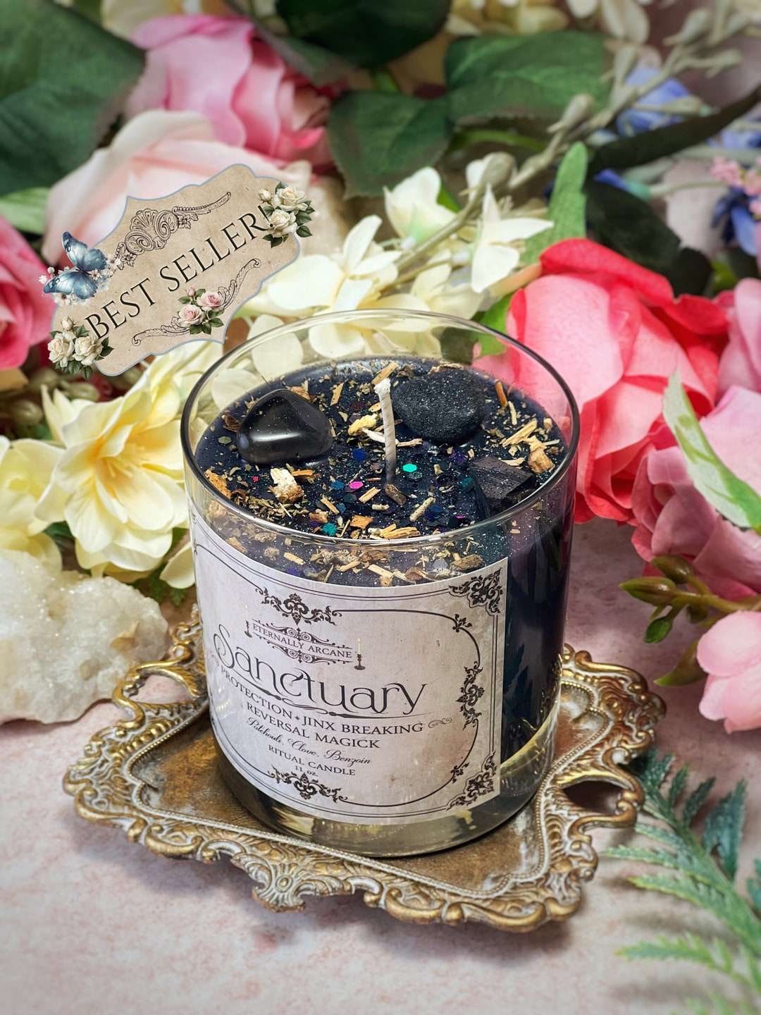 THE ORIGINAL ~ Sanctuary™ Protection Candle | Intention Candle | Spell ...