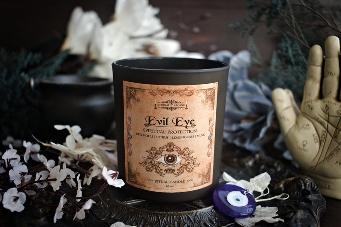 Evil Eye Protection Ritual Spell Candle Protection Candle | Etsy