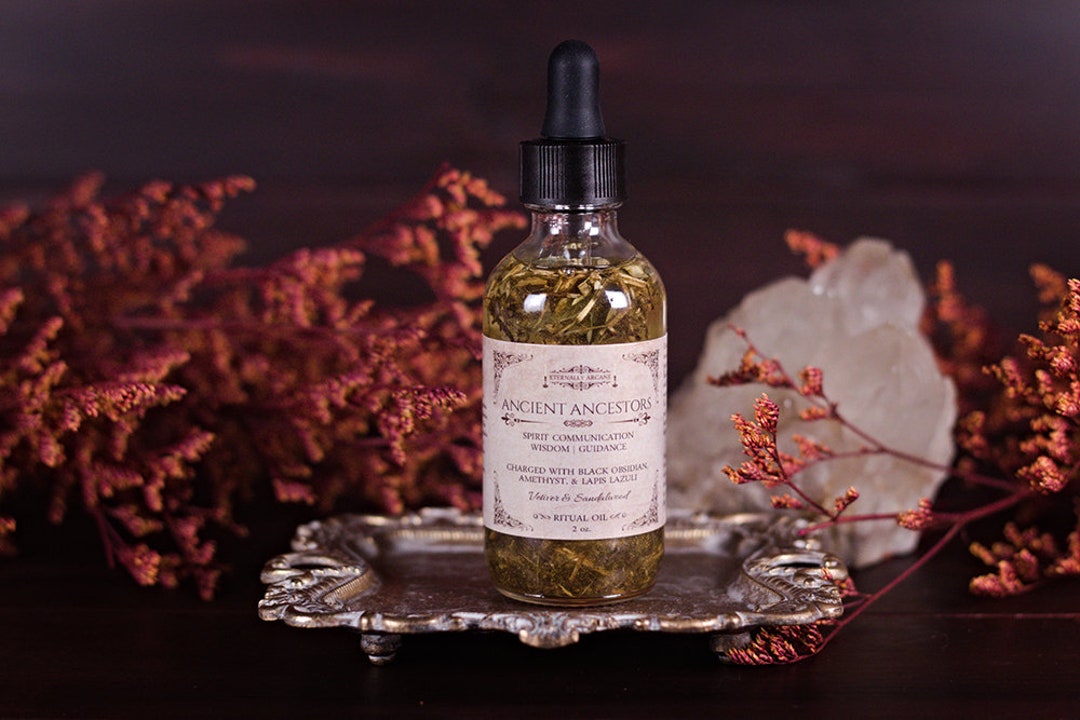 Ancient Ancestors™ Spirit Communication Ritual Oil | Ancestor Oil ...