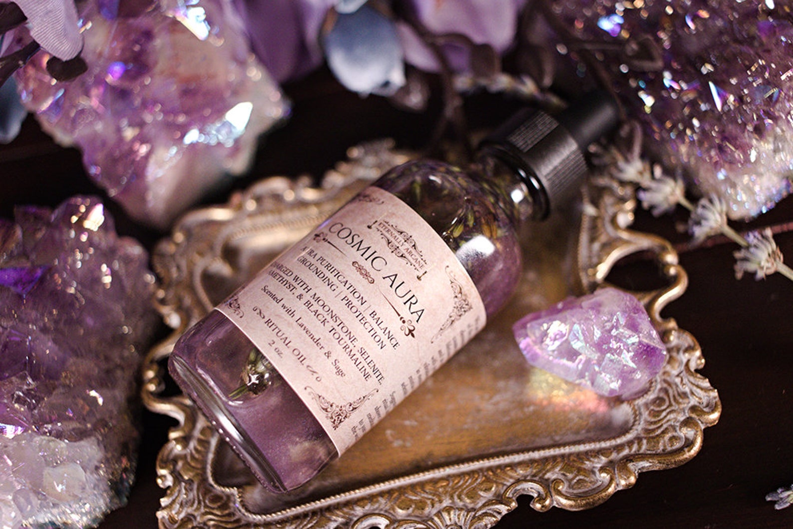 Cosmic Aura™ Cosmic Beauty Ritual Oil Luxury Body Oil | Etsy