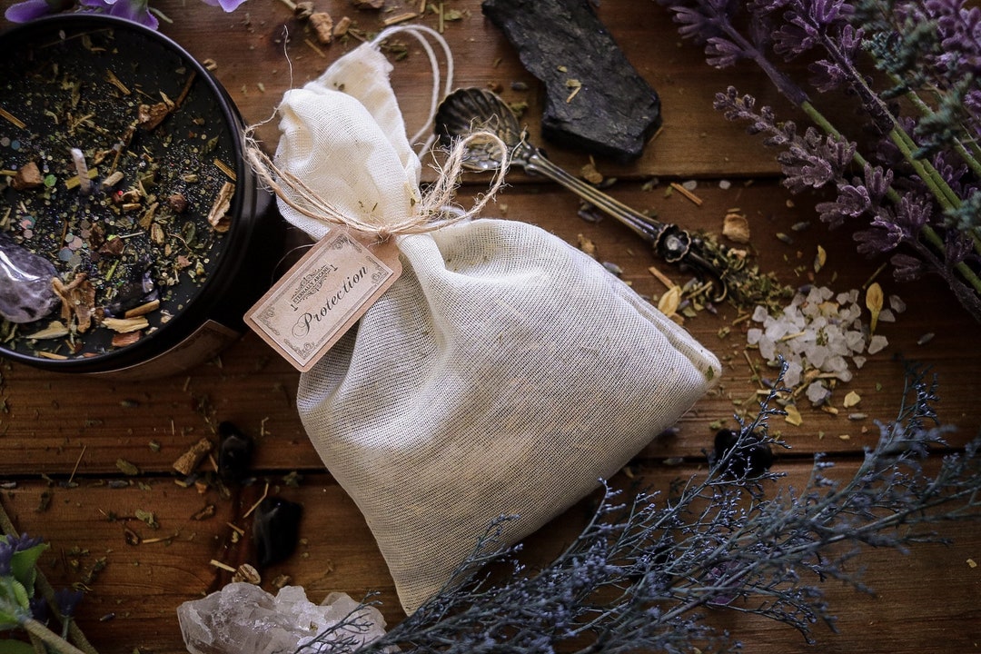 Protection ~ Ritual Bath Sachet ~ Tub Tea | Ritual Bath Salts | Bath ...