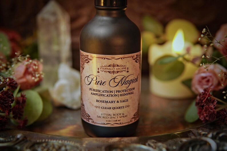 Pure Magick™ Purification Crystal Mist | Witchcraft Spray | Sacred ...