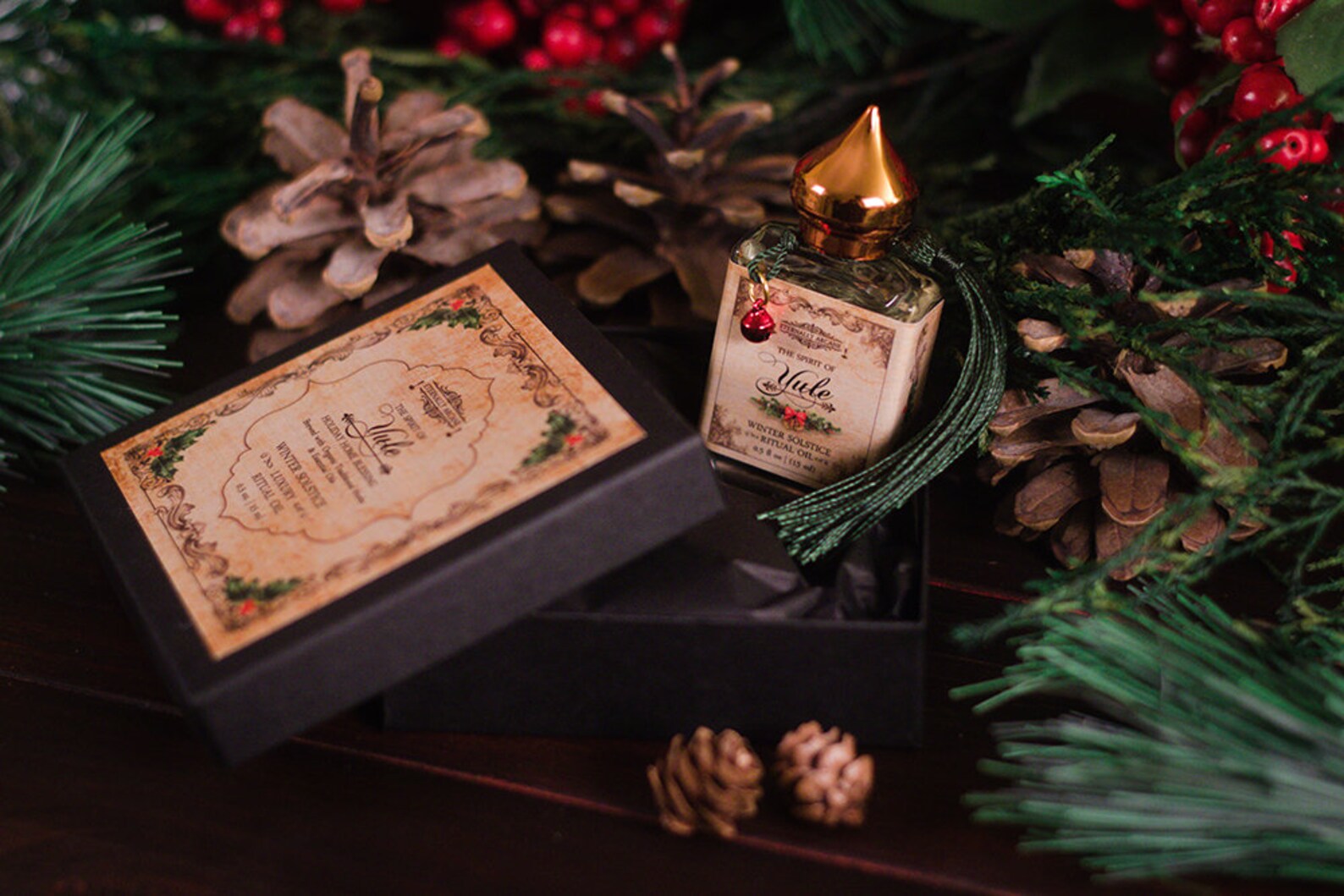 The Spirit of Yule™ Ritual Oil Yuletide Oil Yule Ritual | Etsy