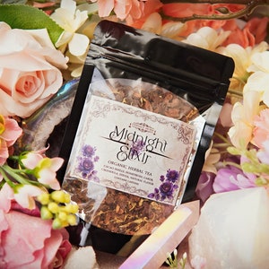 Midnight Elixir Organic Ritual Tea | Full Moon Tea | Witches Brew ...