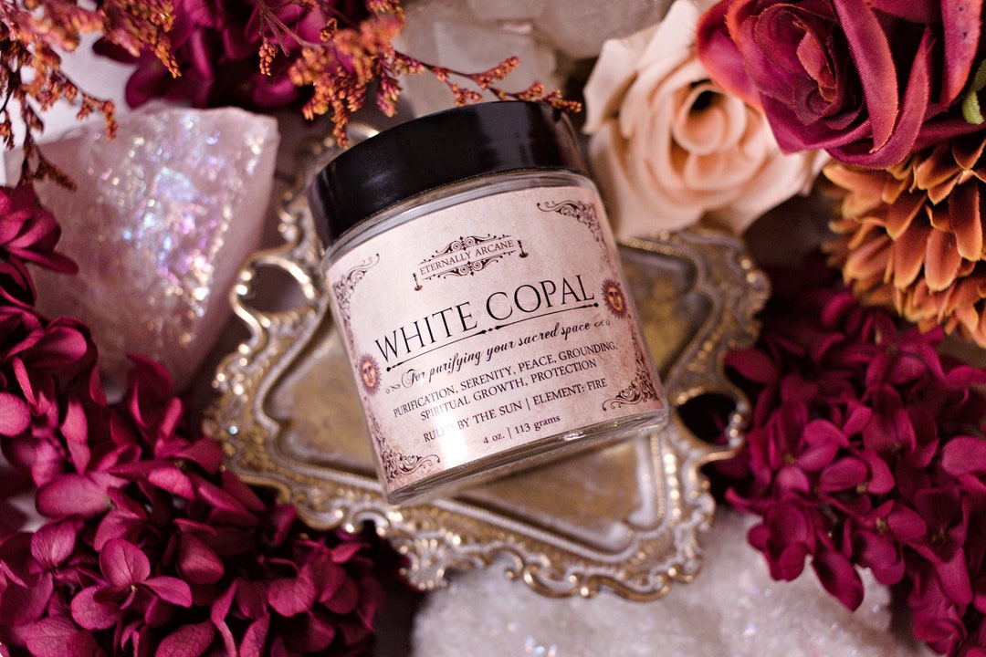 White Copal Resin ~ Sacred Smudge for Purification, Protection ...