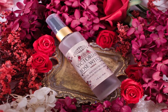 Victorian Rose Witch™ Rose Water With Red Garnet All Natural - Etsy