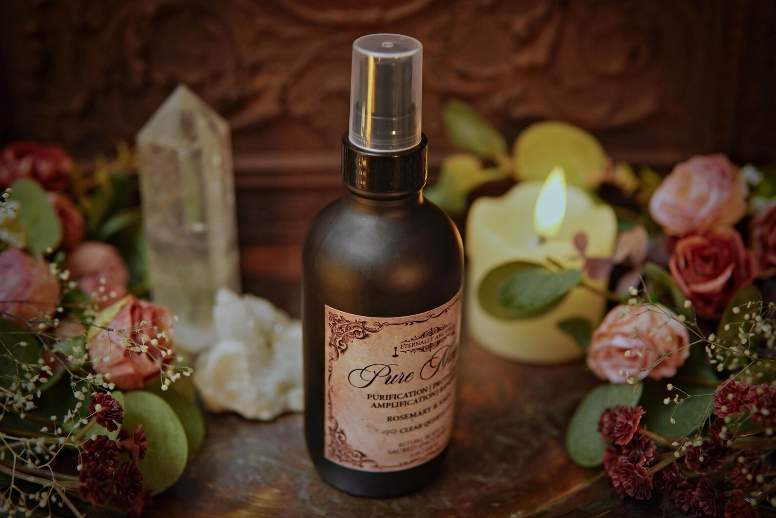 Pure Magick™ Purification Crystal Mist | Witchcraft Spray | Sacred ...
