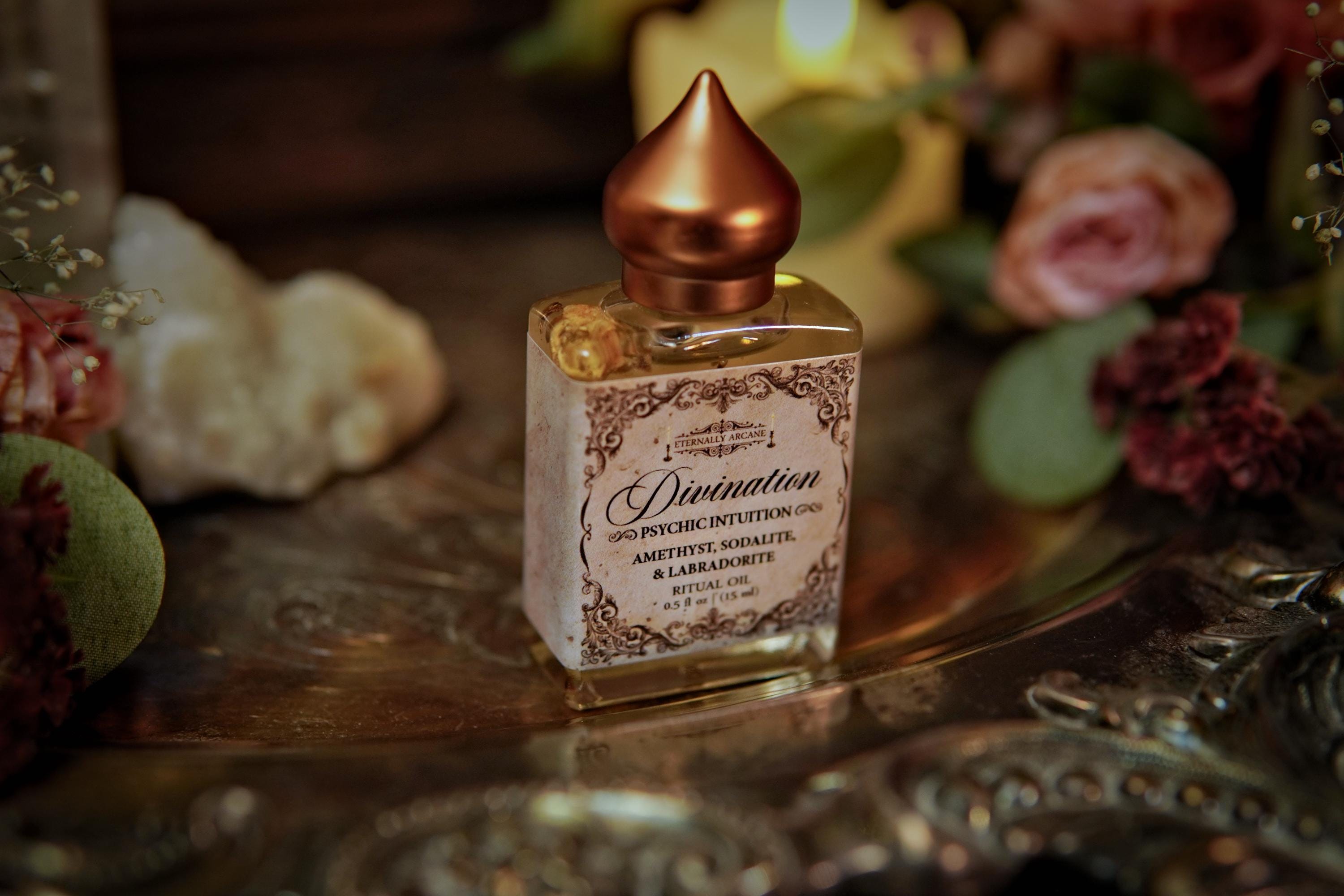 Divination Psychic Intuition Ritual Oil | Prophetic Dreams Spell Oil ...