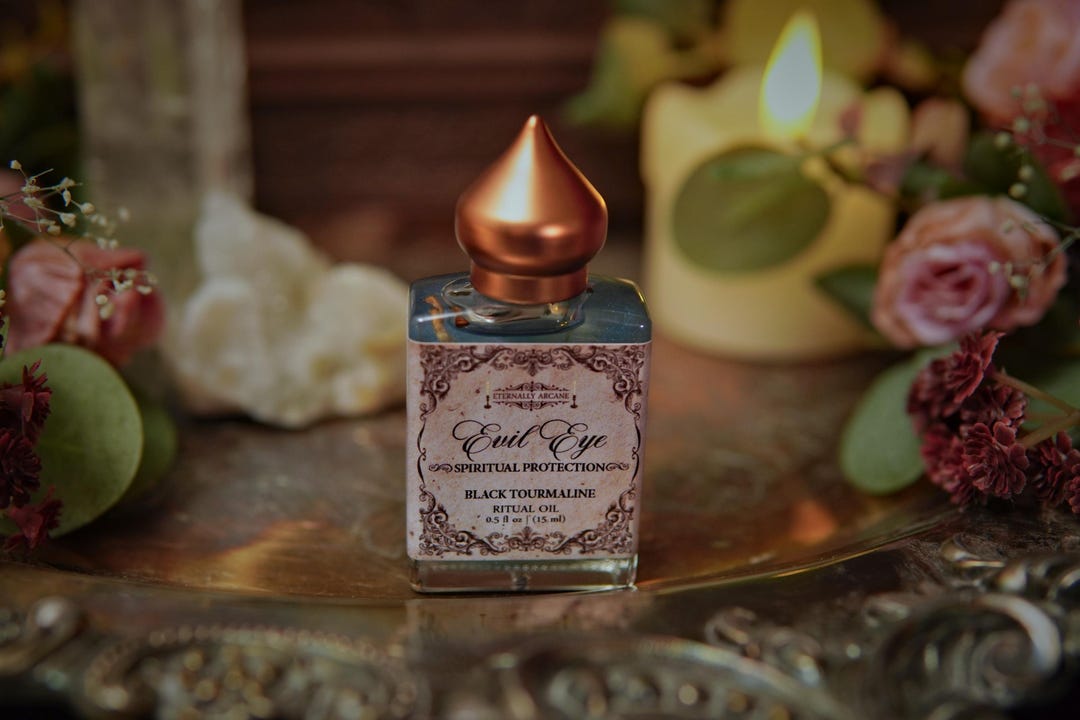 Evil Eye Ritual Oil | Evil Eye Protection Witch Oil | Nazar Spell Oil ...