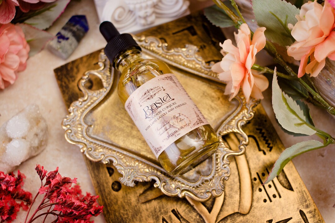 Bastet Goddess Conjure Ritual Oil | Egyptian Goddess Oil | Bastet ...