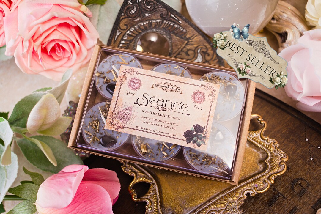 Séance Ritual Tealights™ ~ Spirit Communication Spell Candles | Spirit ...