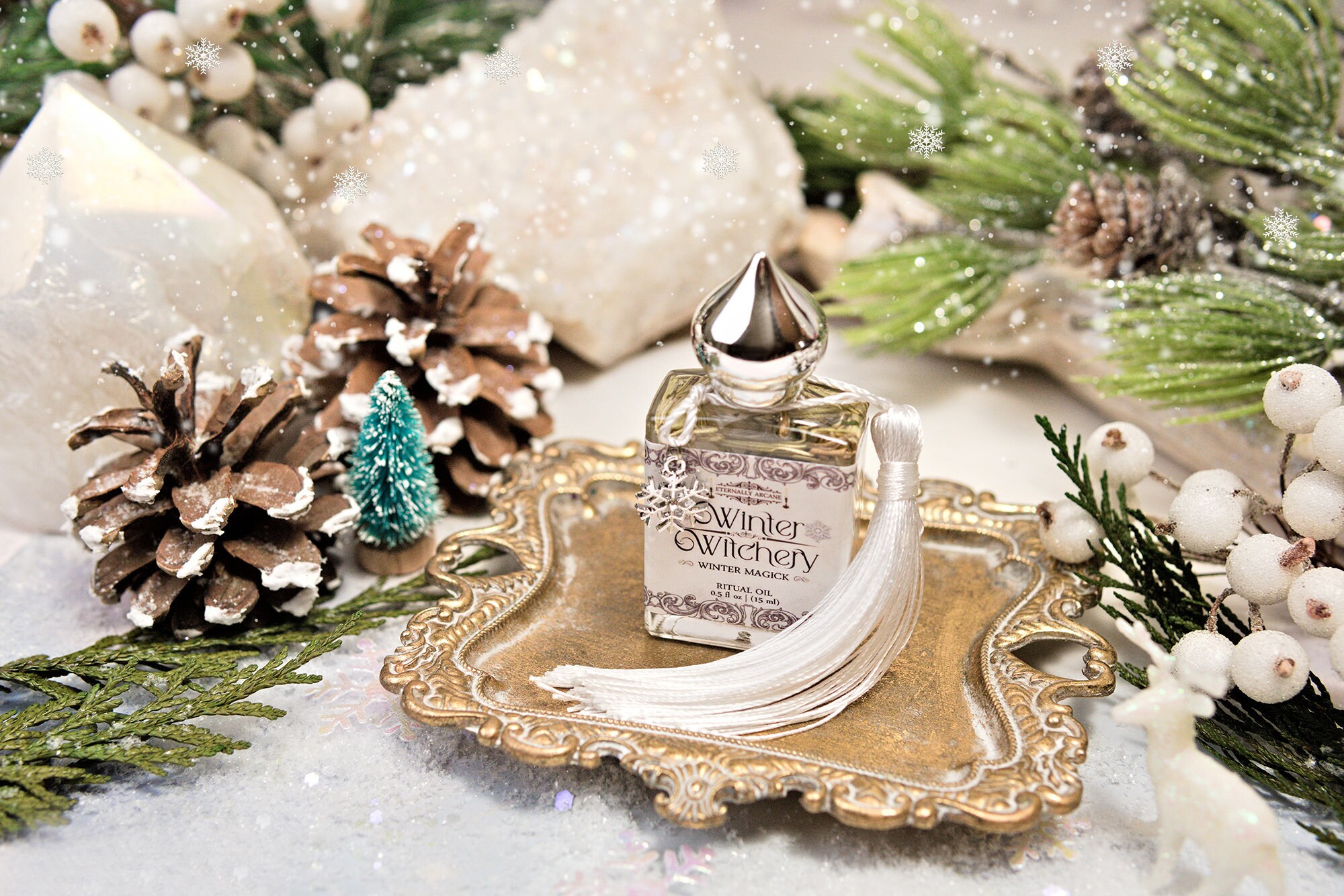 Winter Witchery™ Witchcraft Oil | Spell Oil | Winter Magick Ritual Oil ...