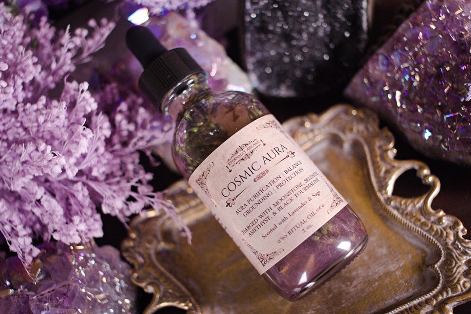 Cosmic Aura™ Cosmic Beauty Ritual Oil Luxury Body Oil | Etsy