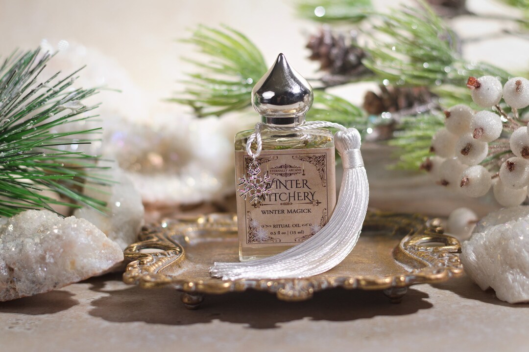Winter Witchery™ Witchcraft Oil Spell Oil Winter Magick - Etsy
