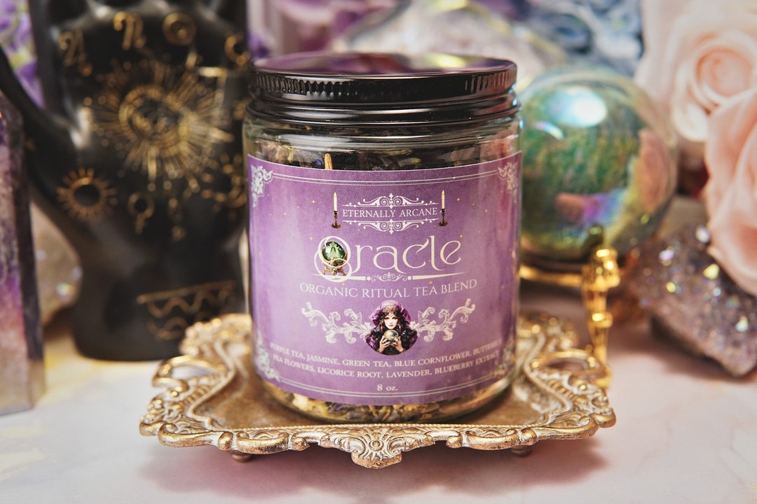 Oracle Tea™ Organic Psychic Divination Ritual Tea Blend Tarot Tea ...