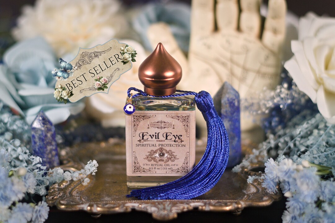 Evil Eye Ritual Oil | Evil Eye Protection Witch Oil | Nazar Spell Oil ...