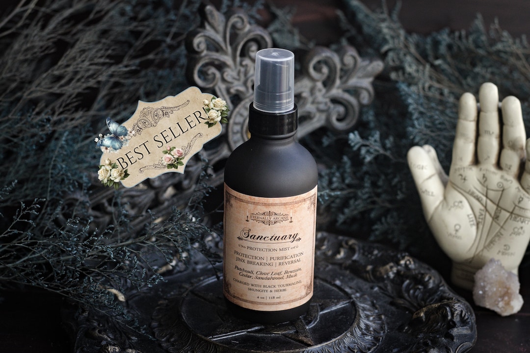 THE ORIGINAL Sanctuary™ Smokeless Smudge Protection Spray | Altar Spray ...