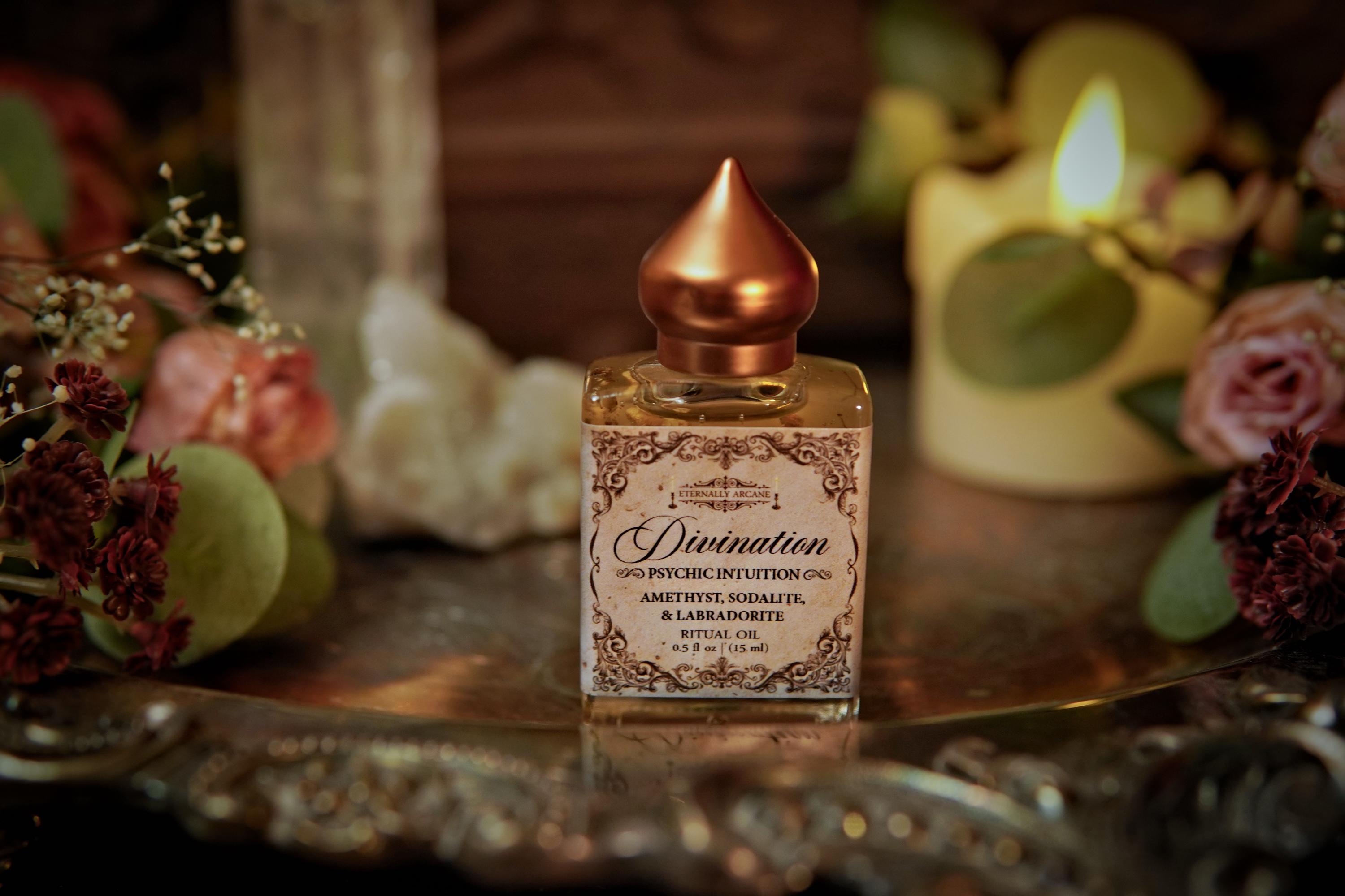 Divination Psychic Intuition Ritual Oil | Prophetic Dreams Spell Oil ...