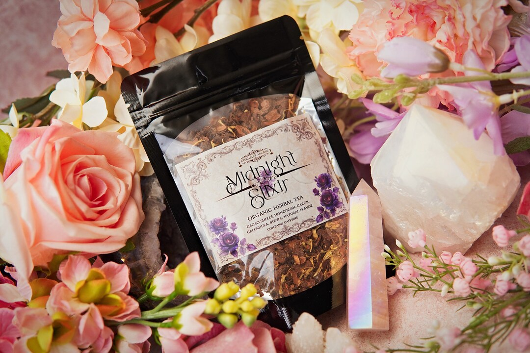 Midnight Elixir Organic Ritual Tea | Full Moon Tea | Witches Brew ...