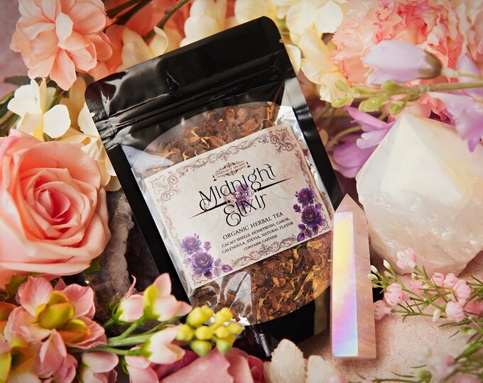 Midnight Elixir Organic Ritual Tea | Full Moon Tea | Witches Brew ...