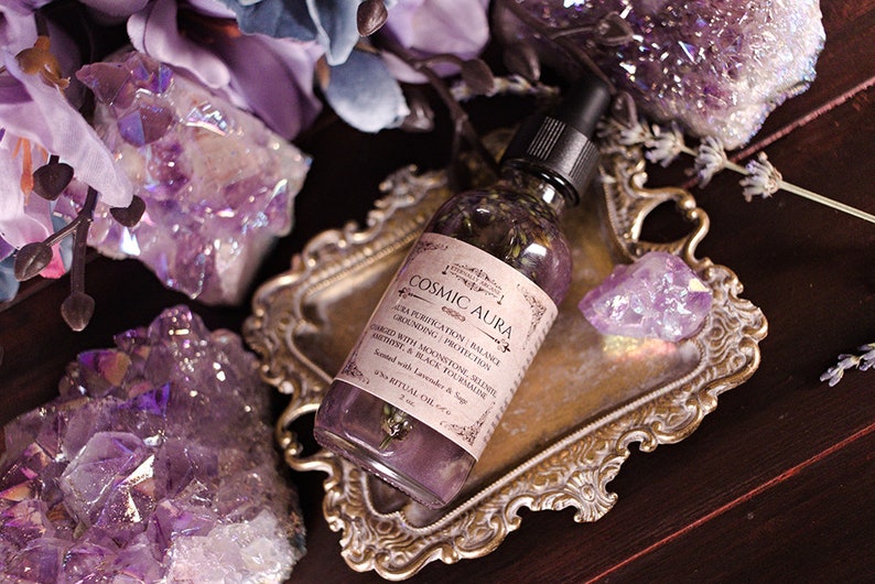 Cosmic Aura™ Cosmic Beauty Ritual Oil Luxury Body Oil | Etsy